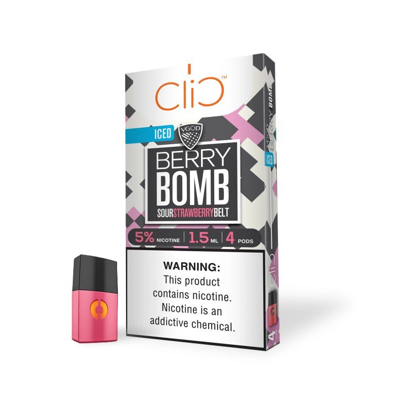 Iced berry Bomb – Clic – HYGEIA VAPE SMOKE SHOP